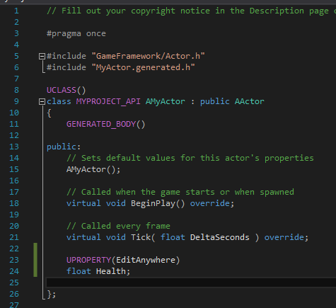 Exposing C++ variables to Blueprints | Orfeas Eleftheriou